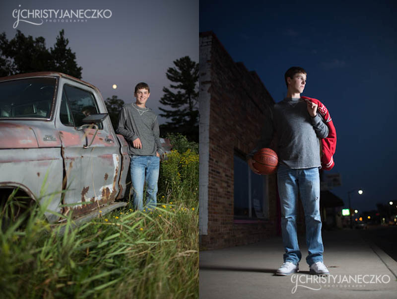 tanner | bruce, wi high school senior photographer - Christy Janeczko ...