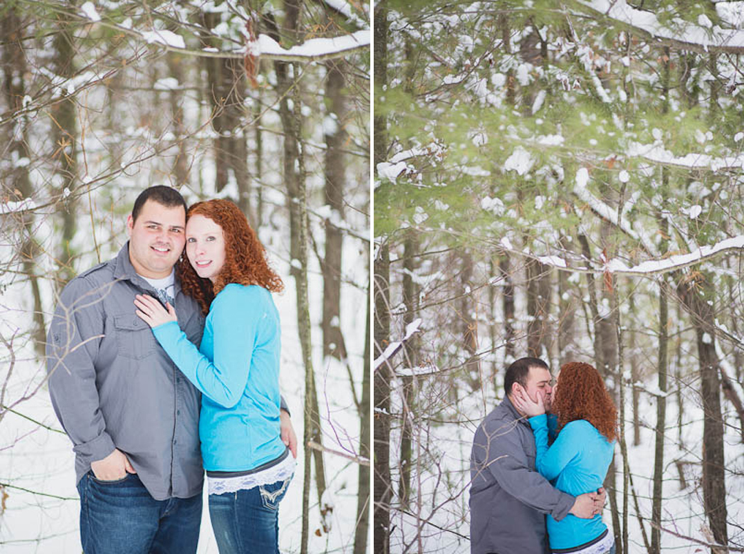 krista + austin | bloomer, wi engagement photographer - Christy ...