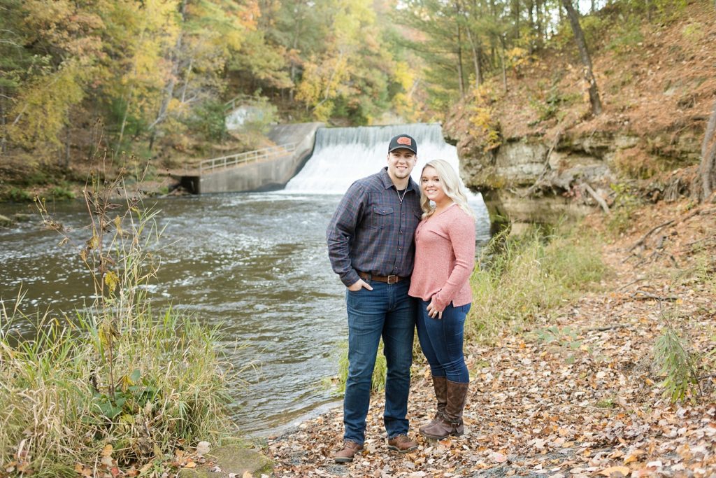 Kayla & Josh's Erikson Park Engagement Session in Chippewa Falls ...