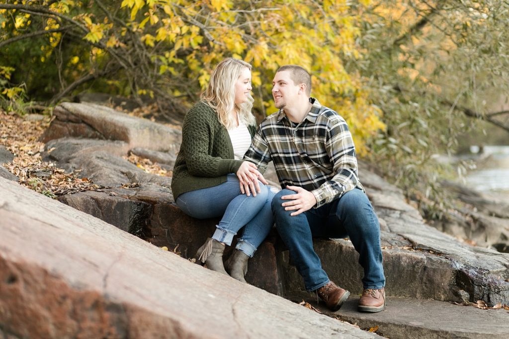 Kayla & Josh's Erikson Park Engagement Session in Chippewa Falls ...